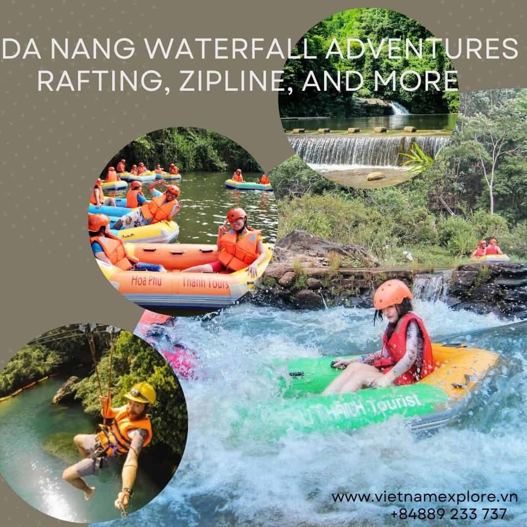 Da Nang Waterfalls Adventures – Rafting, Zipline, and More - Vietnam ...